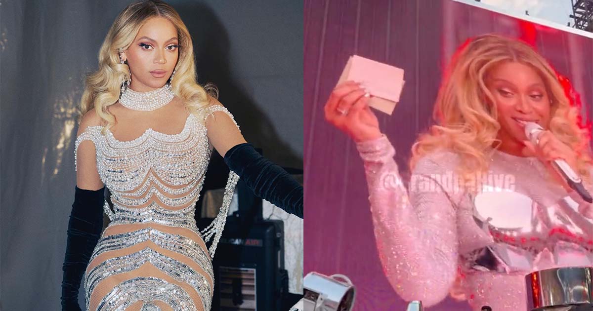 Beyoncé helps couple with an epic gender reveal during Renaissance concert • PhilSTAR Life